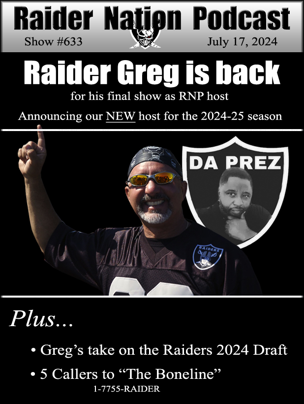 Raider Nation Podcast - Las Vegas Raiders NFL Football Talk
